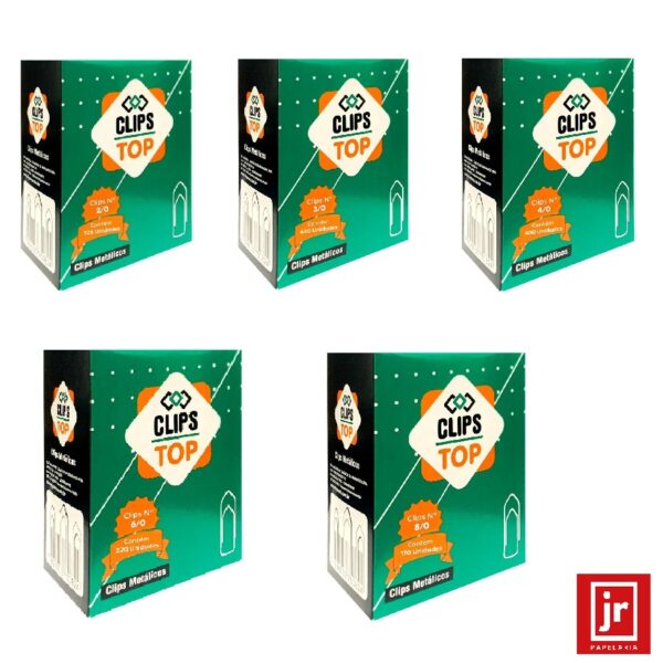 Clips Top – JR Papelaria