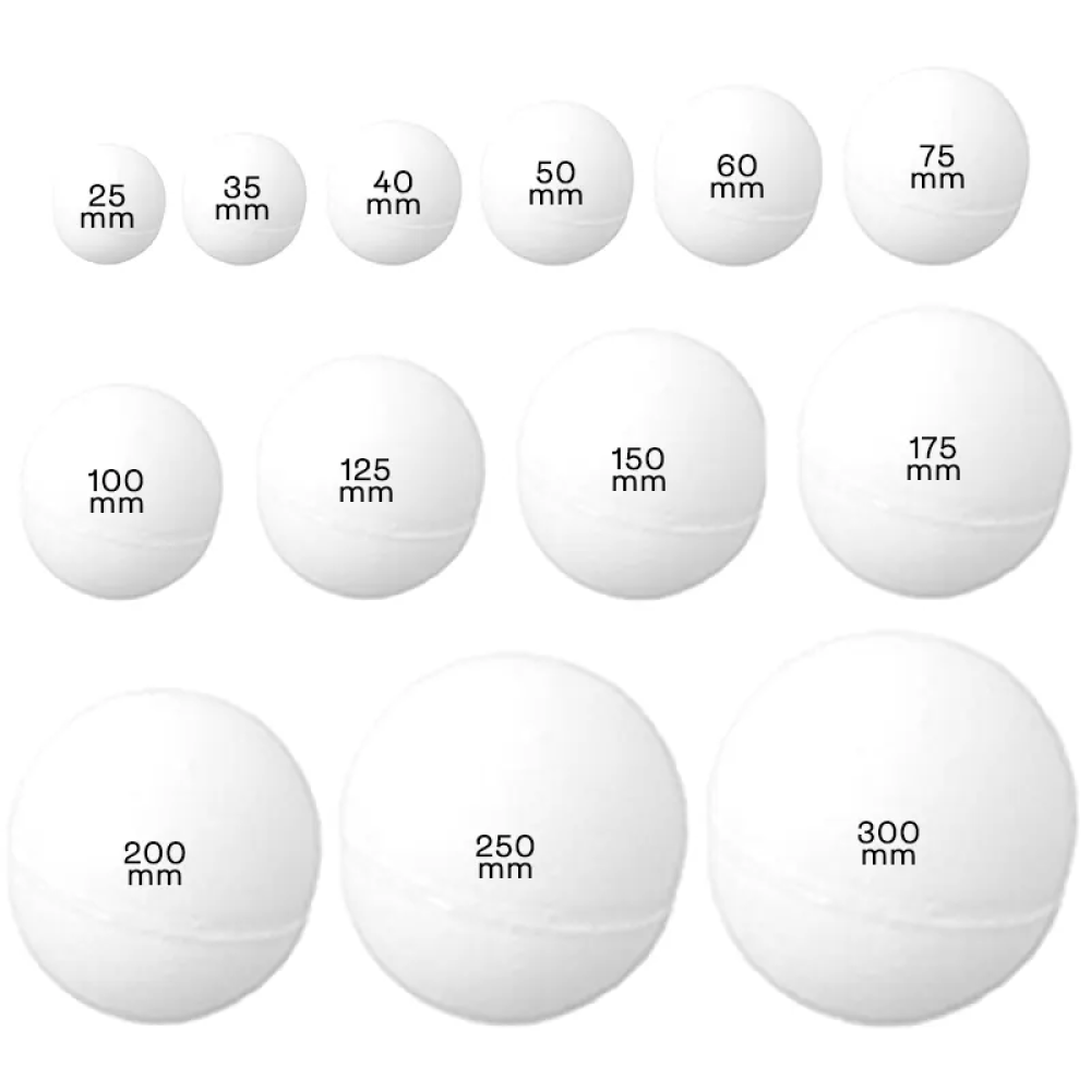 Bolas de Isopor – JR Papelaria