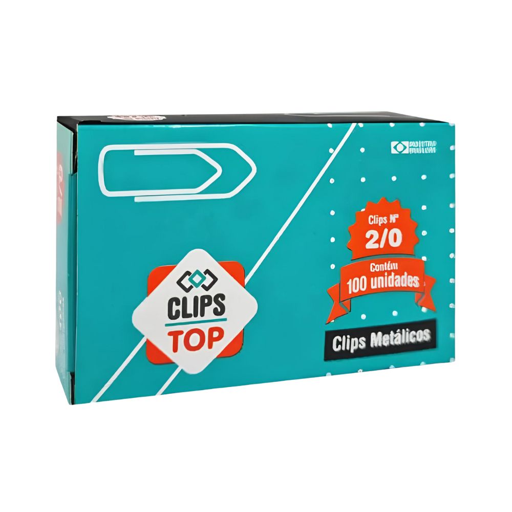Clips galvanizado – tamanhos – JR Papelaria